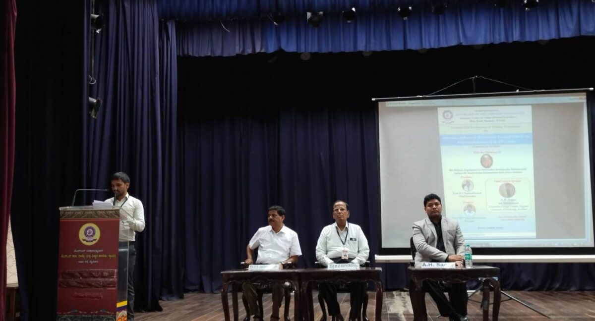 Students Should Cultivate a Researching Mindset, Emphasizes Sri A.H. Sagar, International ...